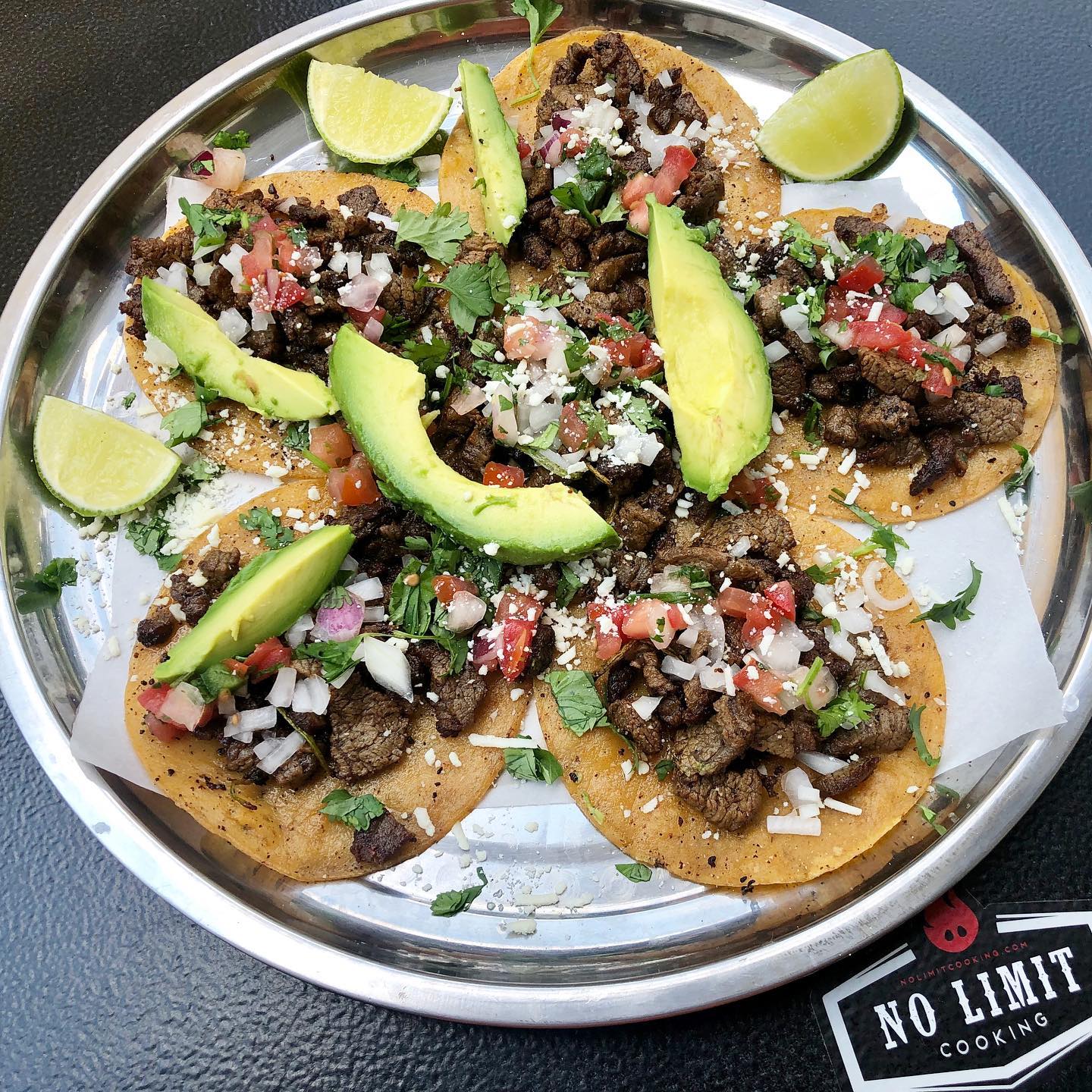 Taqueria Style Beef Tacos – No Limit Cooking