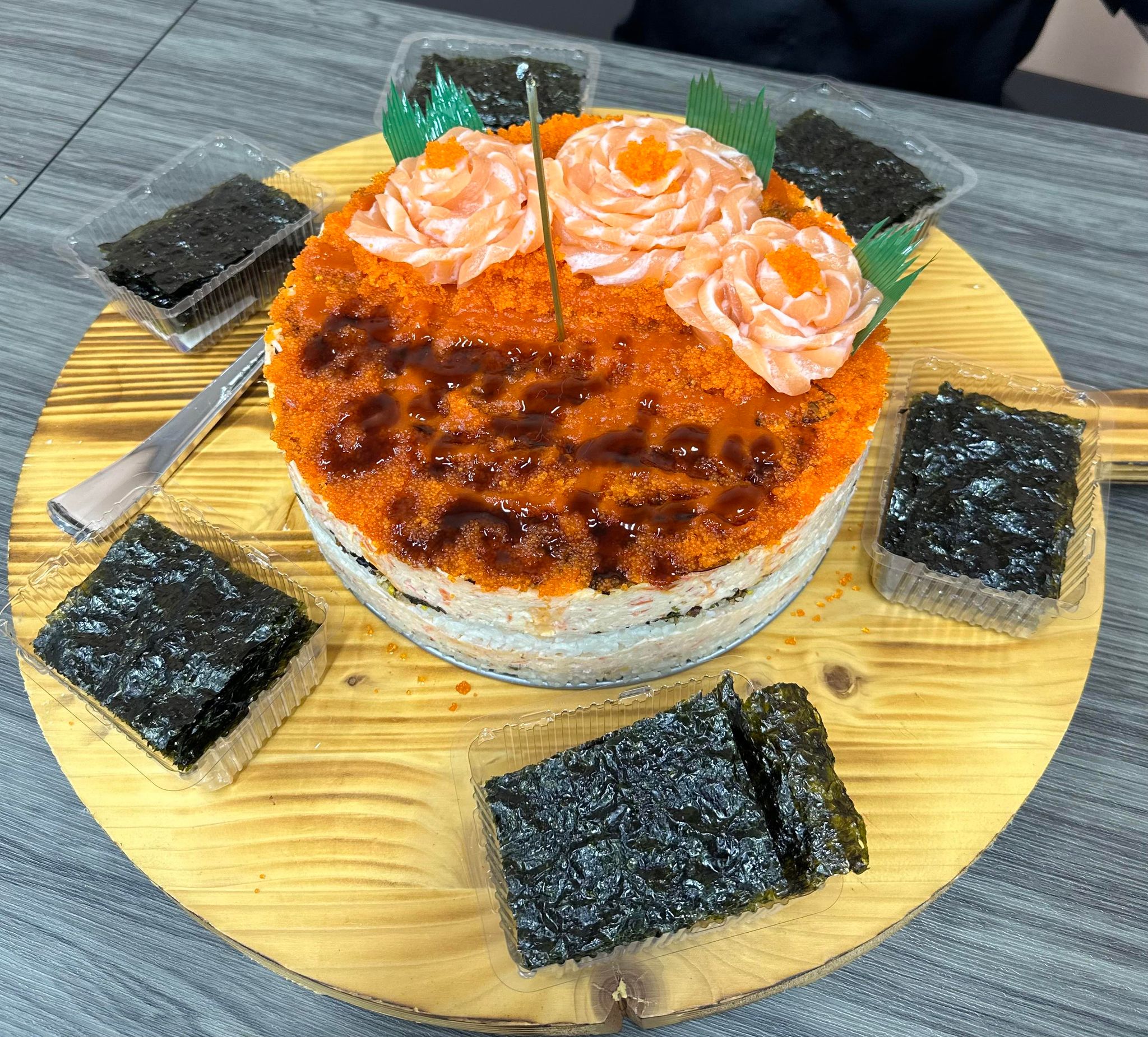 Sushi Cake – No Limit Cooking